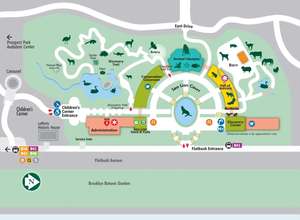 Prospect Park Zoo Map (2025 - 2022) - All Maps