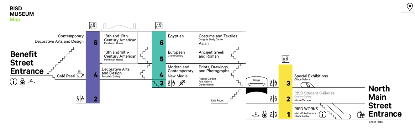 RISD Museum Map (2020-2018) - All Maps