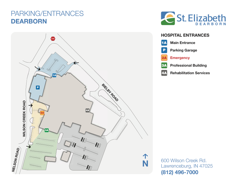 St. Elizabeth Dearbon Hospital Map (2025 - 2024) - All Maps