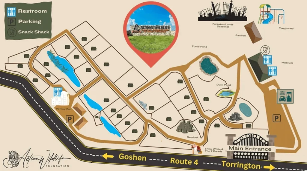 Action Wildlife Foundation Map (2023) - All Maps