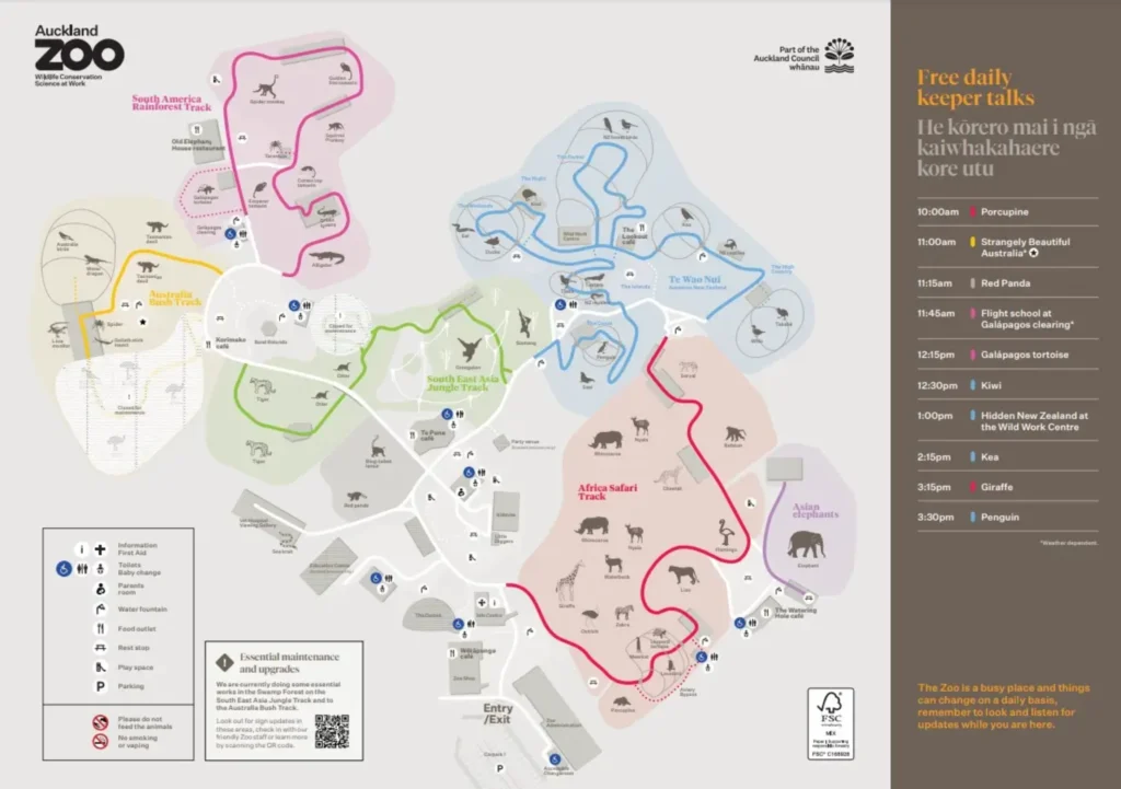 Africa Safari Track Map (2024 - 2022) - All Maps