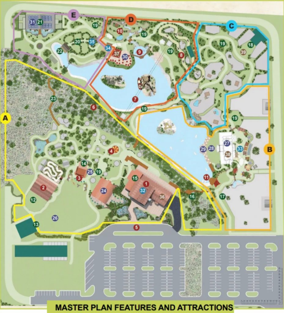 Alabama Gulf Coast Zoo Map (2023 - 2022) - All Maps