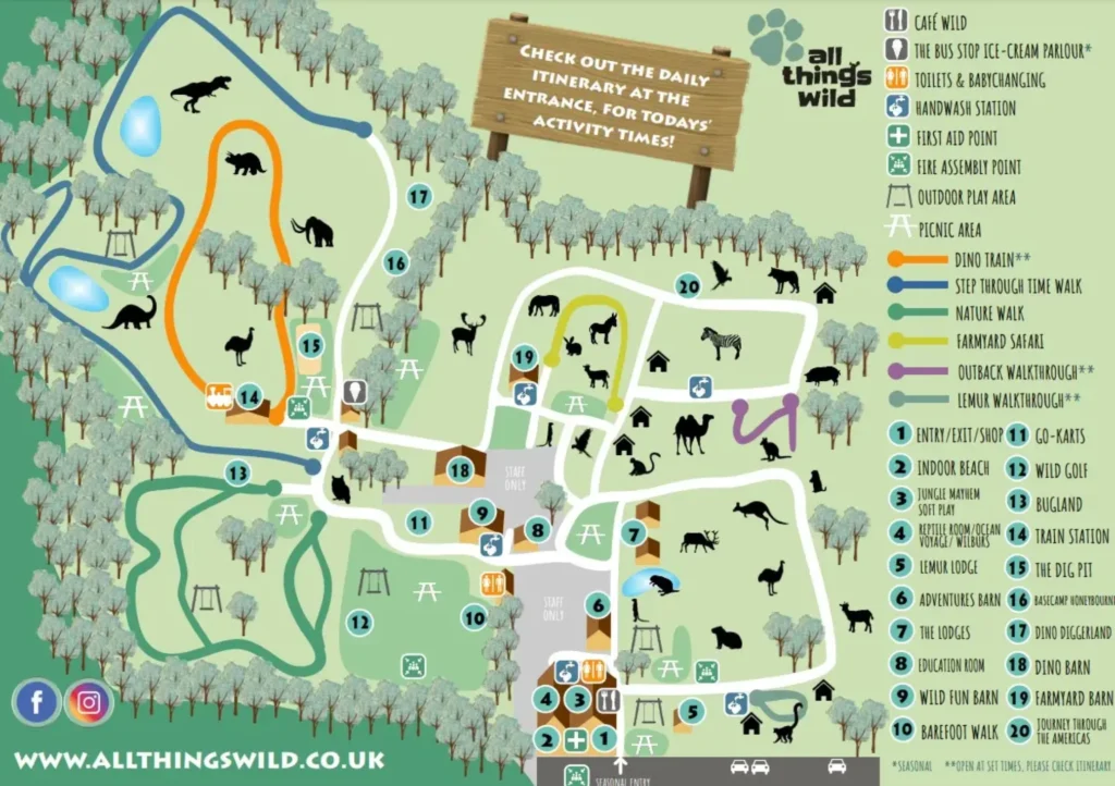 All Things Wild Map (2023 - 2020) - All Maps