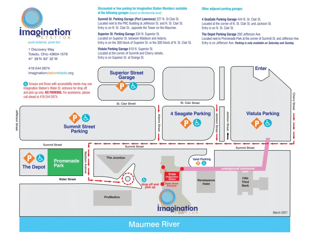 Imagination Station Museum Map (2021-2020) - All Maps