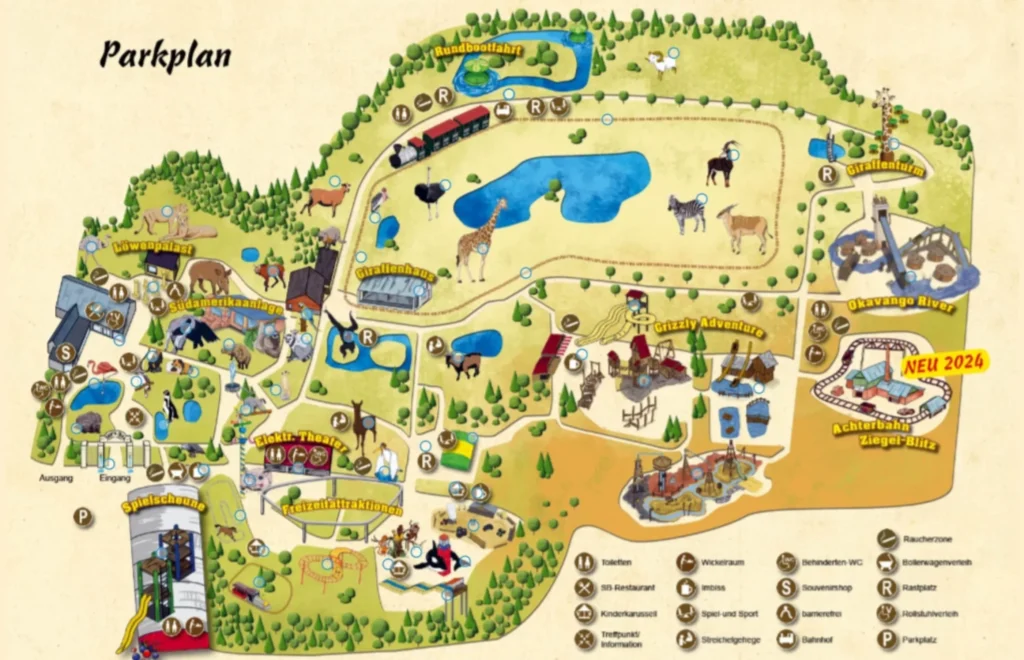 Jaderpark Map (2024 - 2021) - All Maps