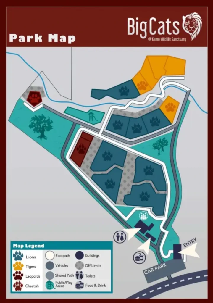 Kamo Wildlife Sanctuary Map (2022) - All Maps