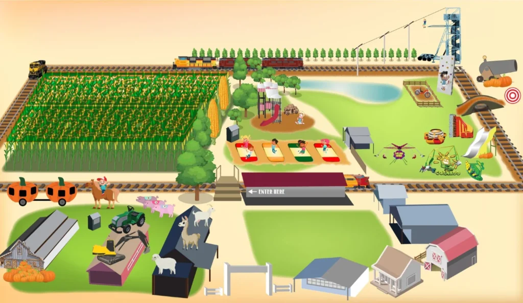 Marana Pumpkin Patch Map (2024) - All Maps