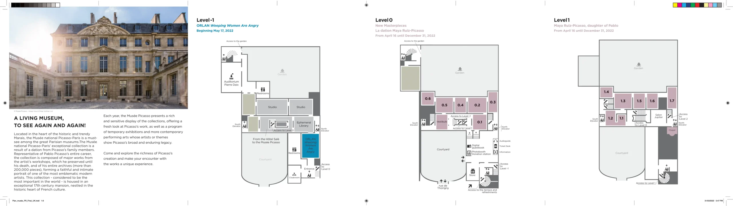 Musée National Picasso-Paris Map (2025 - 2022) - All Maps