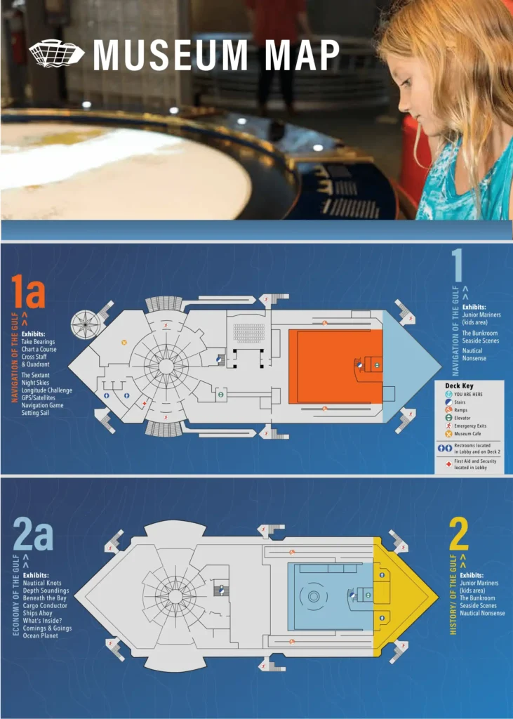 National Maritime Museum of the Gulf of Mexico Map (2025) - All Maps