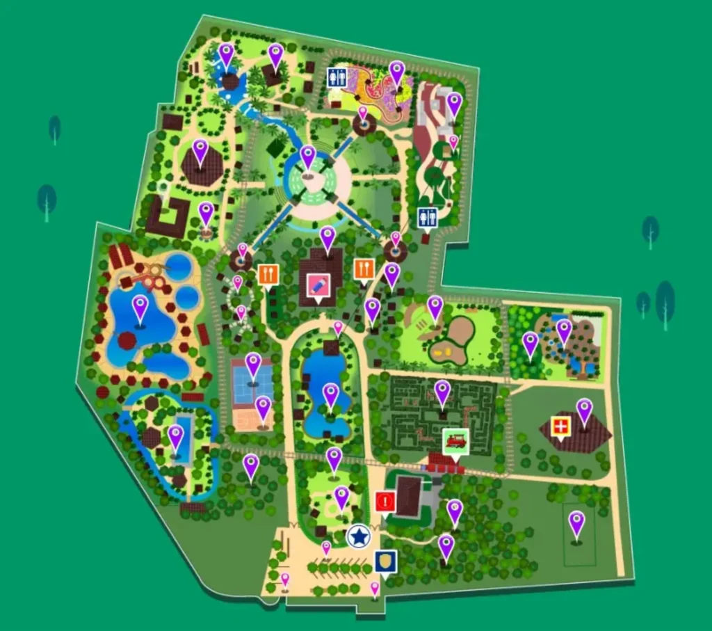 Pasig Rainforest Park Map (2023 - 2021) - All Maps