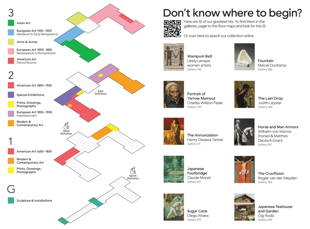 Philadelphia Museum of Art Map (2024 - 2021) - All Maps