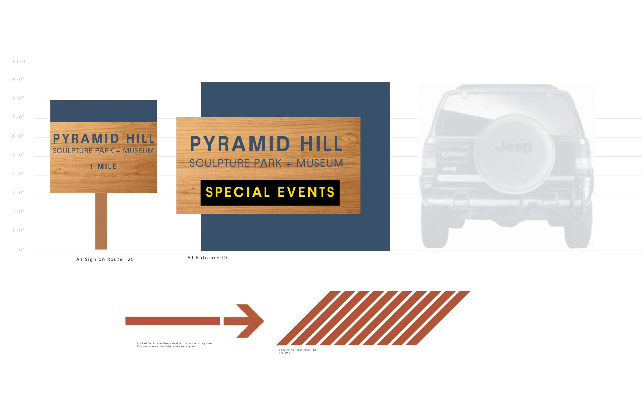 Pyramid Hill Sculpture Park Museum Map (2018) - All Maps