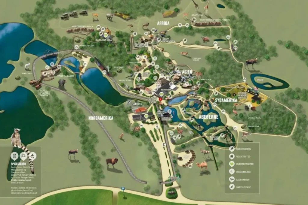 Ree Park Safari Map (2024 - 2023) - All Maps