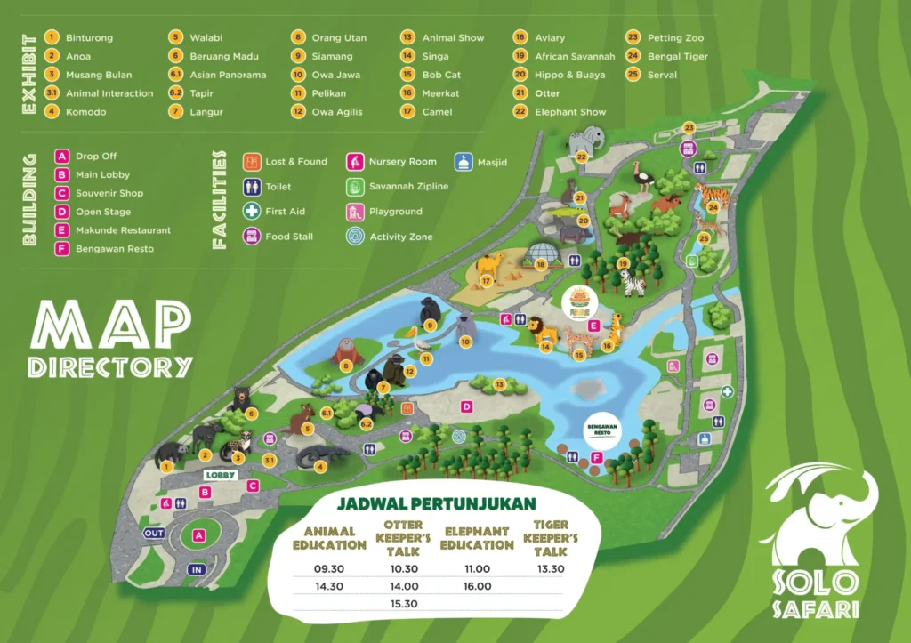 Solo Safari Map (2024 - 2022) - All Maps