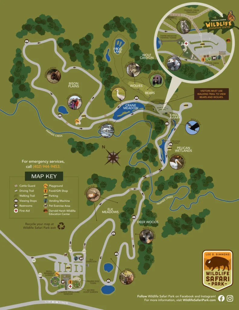 Wildlife Safari Park Map (2025 – 2019) - All Maps