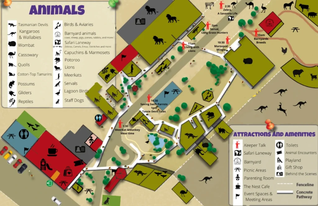 Zoodoo Zoo Map (2023 - 2022) - All Maps