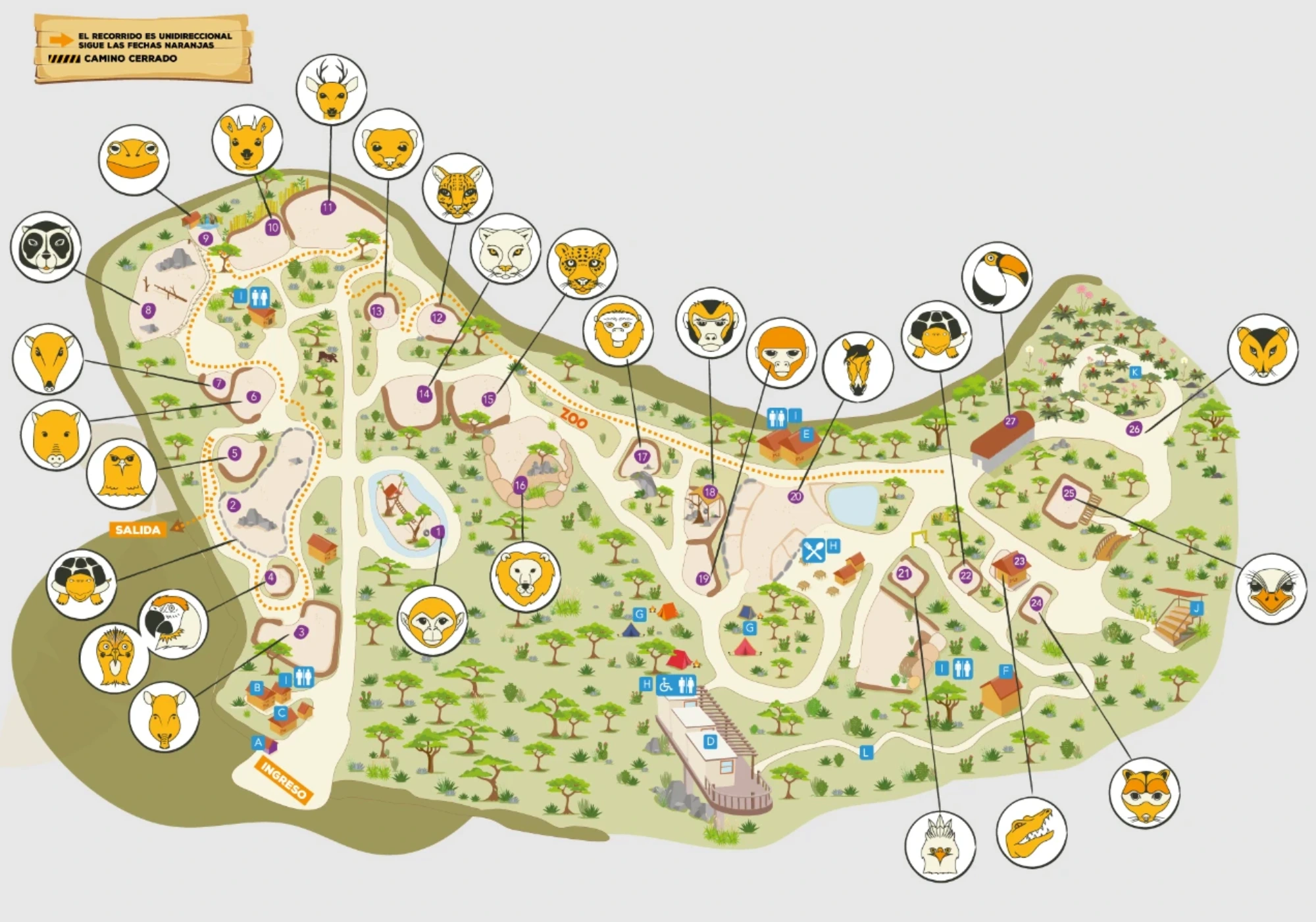 Zoológico de Quito Map (2021 – 2020) - All Maps