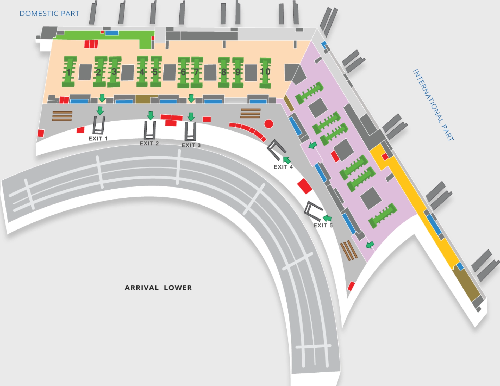 Netaji Subhash Chandra Bose International Airport Terminal Map (2025 ...