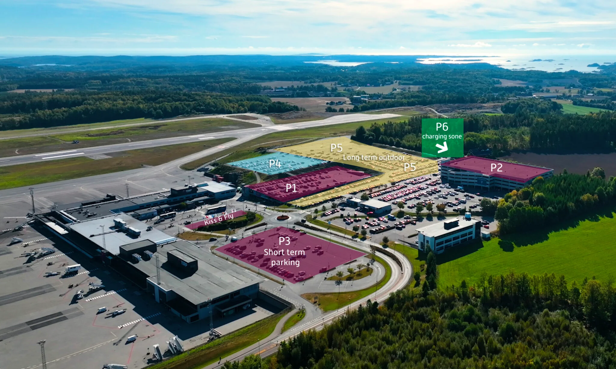 TORP Sandefjord Airport Terminal Map (2025) - All Maps