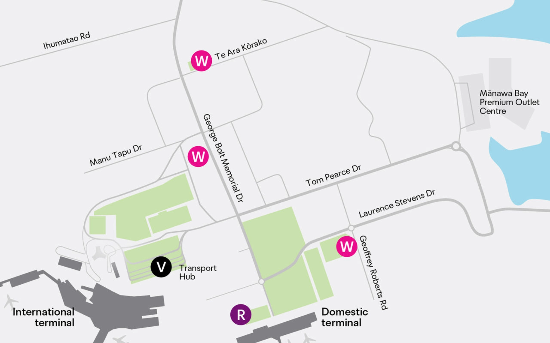Auckland International Airport Parking Map (2025) - All Maps