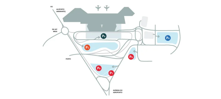 London Stansted Airport Parking Map (2025) - All Maps