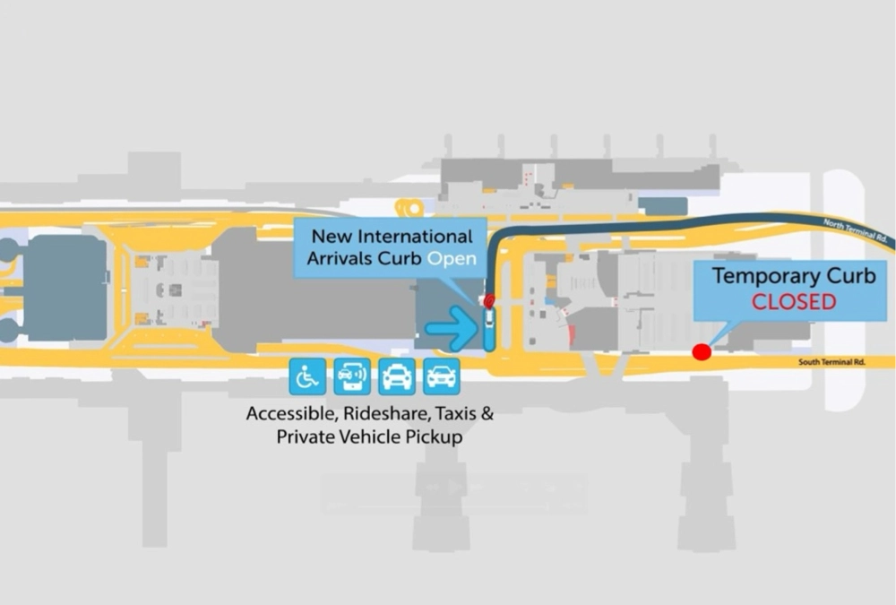 George Bush Intercontinental Airport Ground Transportation Map (2025 ...