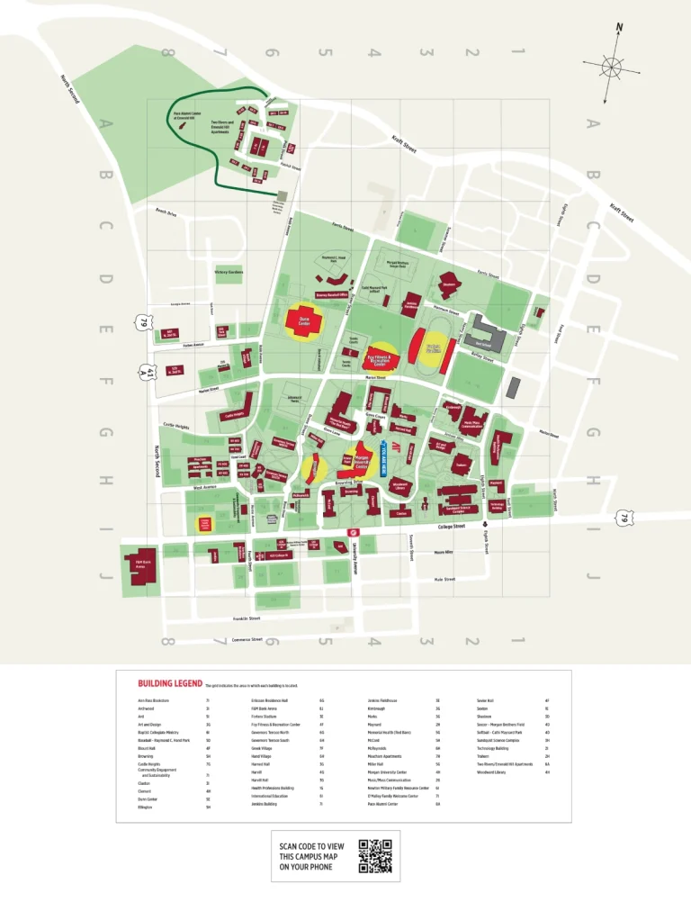 University of Miami Campus Map (2024) - All Maps