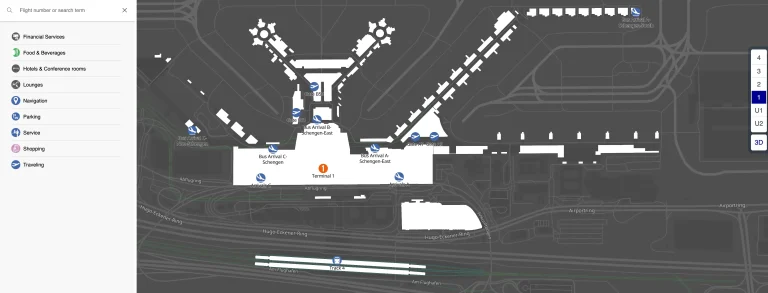 LaGuardia Airport Terminal B Map (Most Up-To-Date) - All Maps