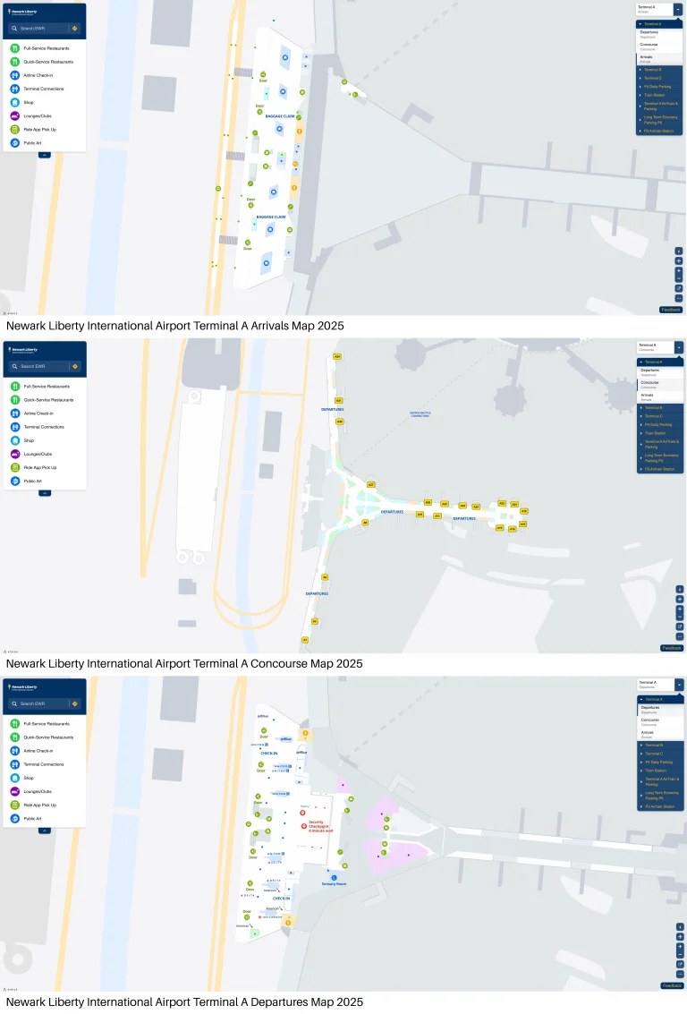 San Francisco International Airport International Terminal G Map (Most ...