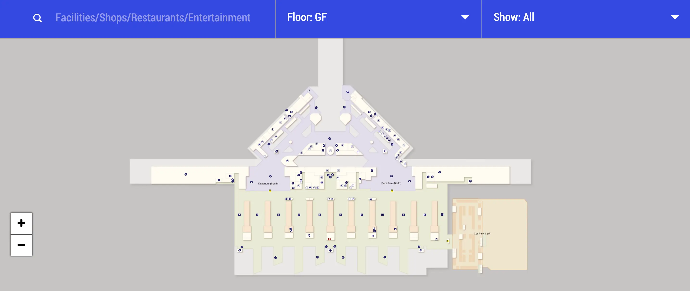 Hong Kong International Airport Terminal 1 Map (Most Up-To-Date) - All Maps