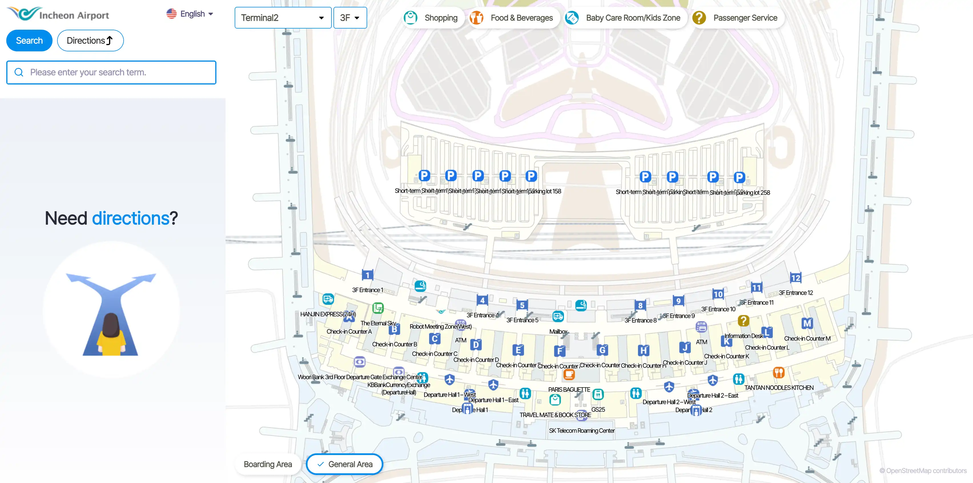 Incheon International Airport Terminal 2 Map (Most Up-To-Date) - All Maps