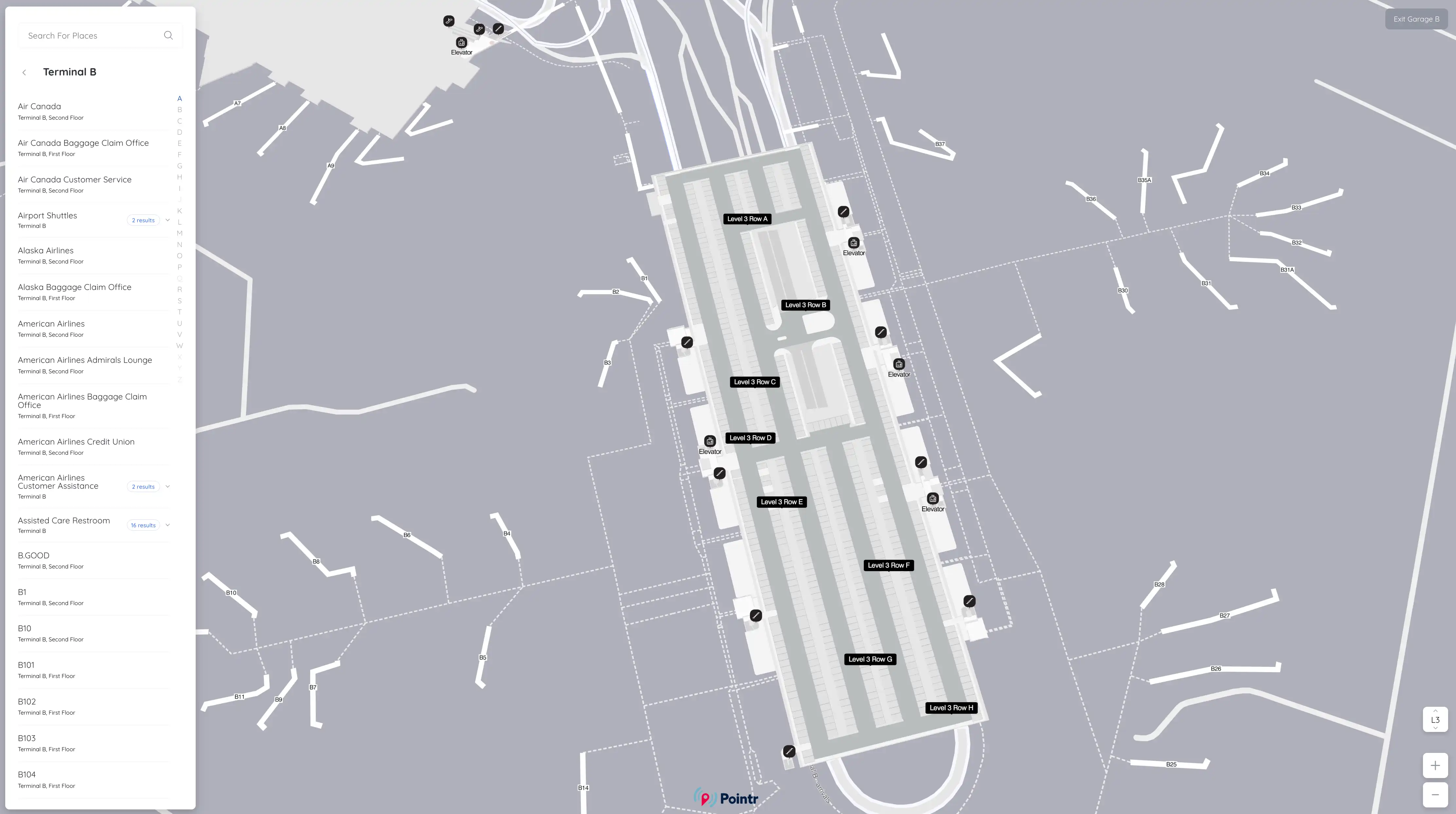 Logan International Airport Terminal B Map (Most Up-To-Date) - All Maps