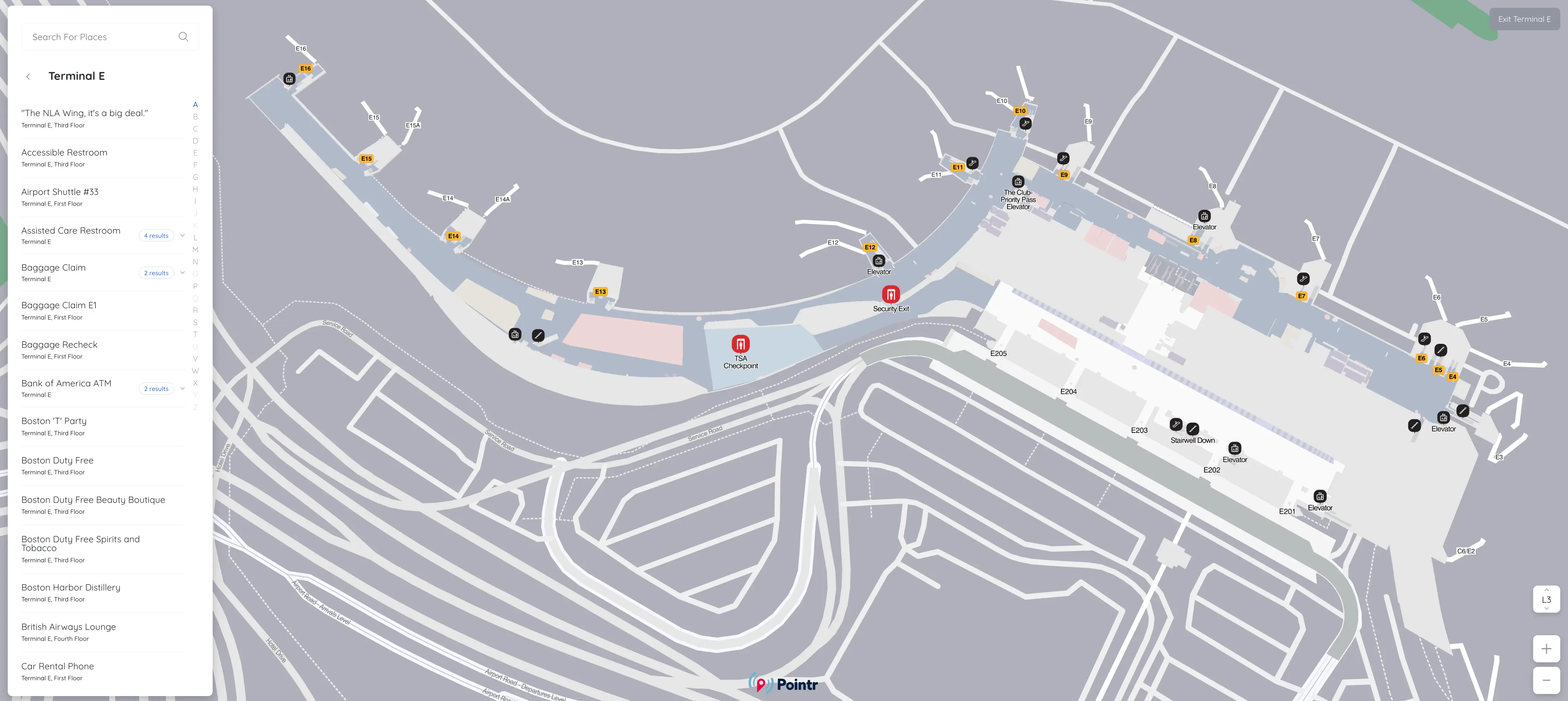 Logan International Airport Terminal E Map (Most Up-To-Date) - All Maps