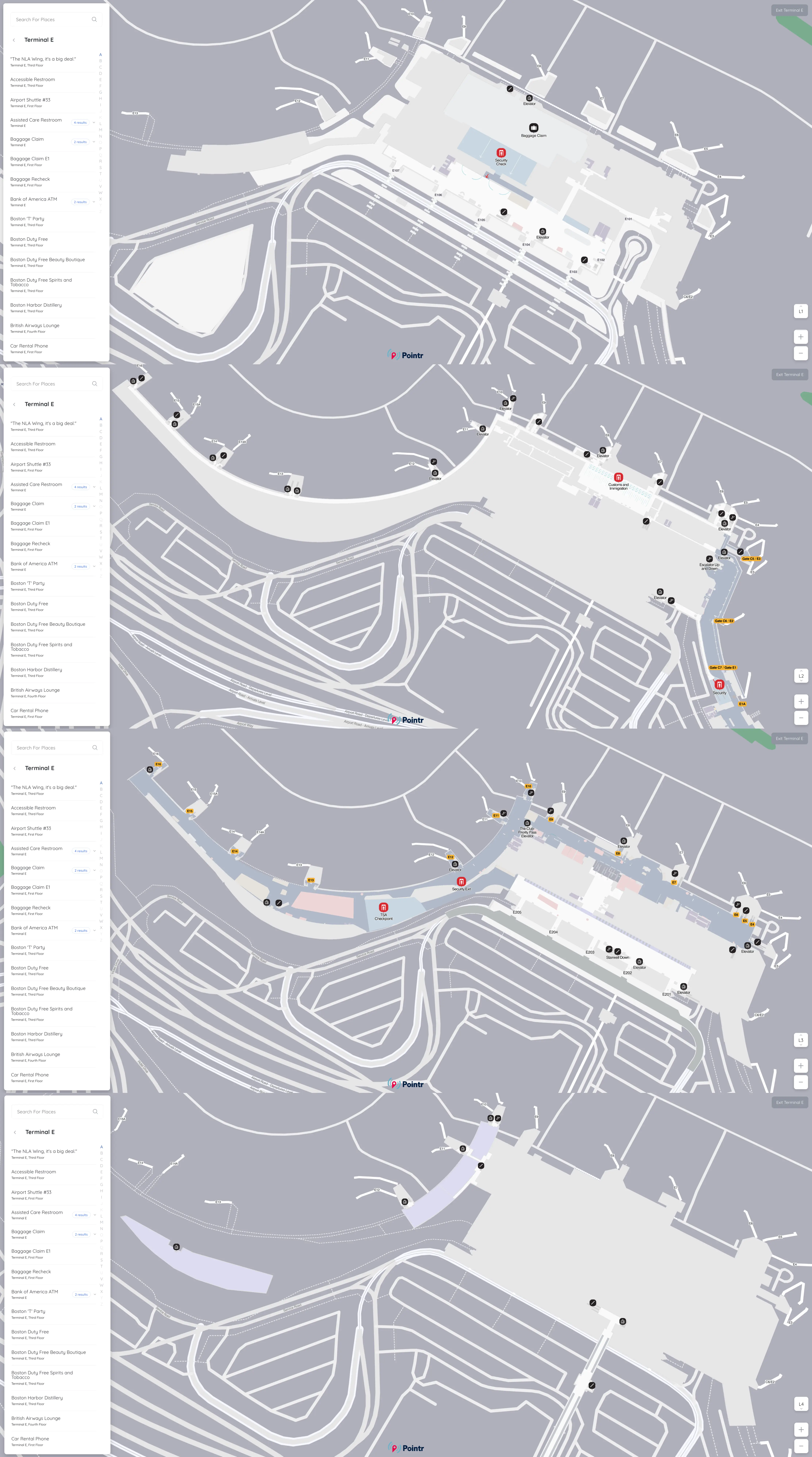 Logan International Airport Terminal E Map (Most Up-To-Date) - All Maps